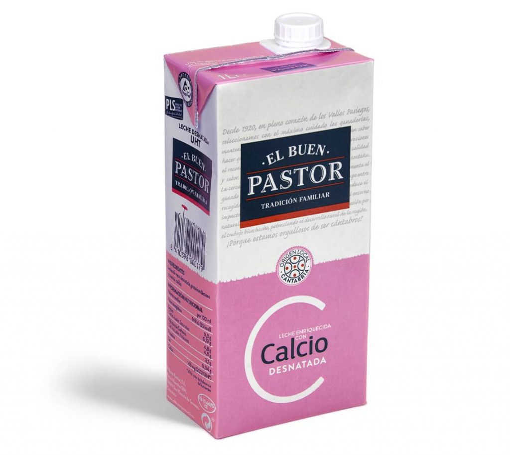 Leche con Calcio - El Buen Pastor